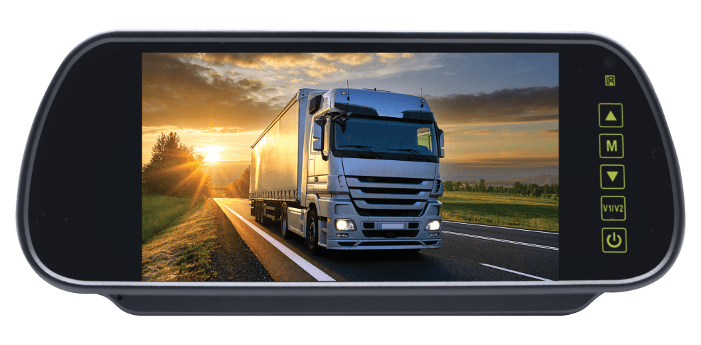 7” AHD Mirror Monitor Kit AHD-7MM-CAM-CAB - CKO International Ltd.